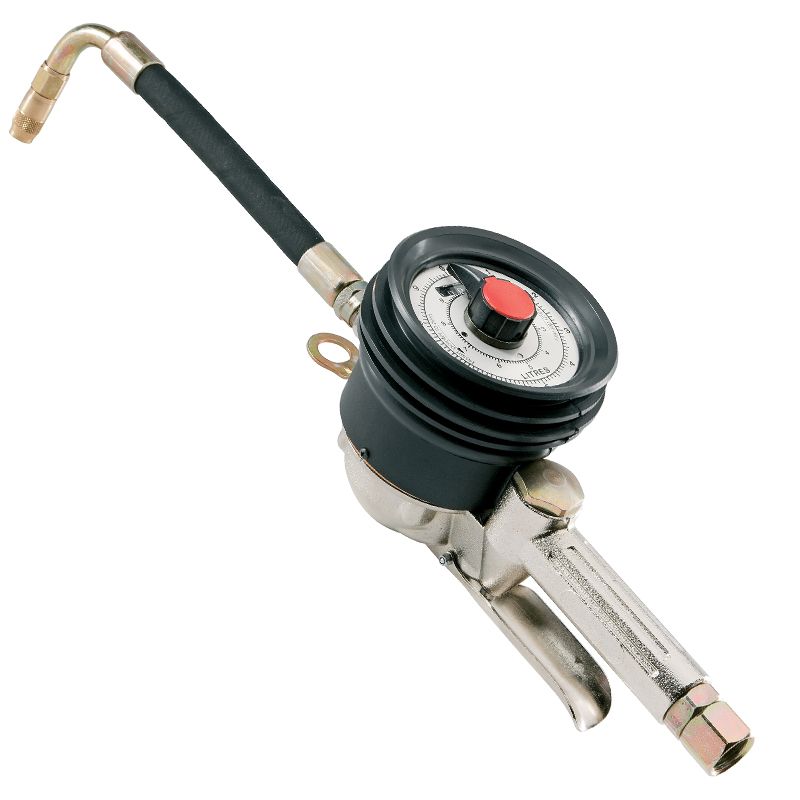 RAASM 37703 Oil Gun with Mechanical Meter and Flexible Hose – Badshah Tools
