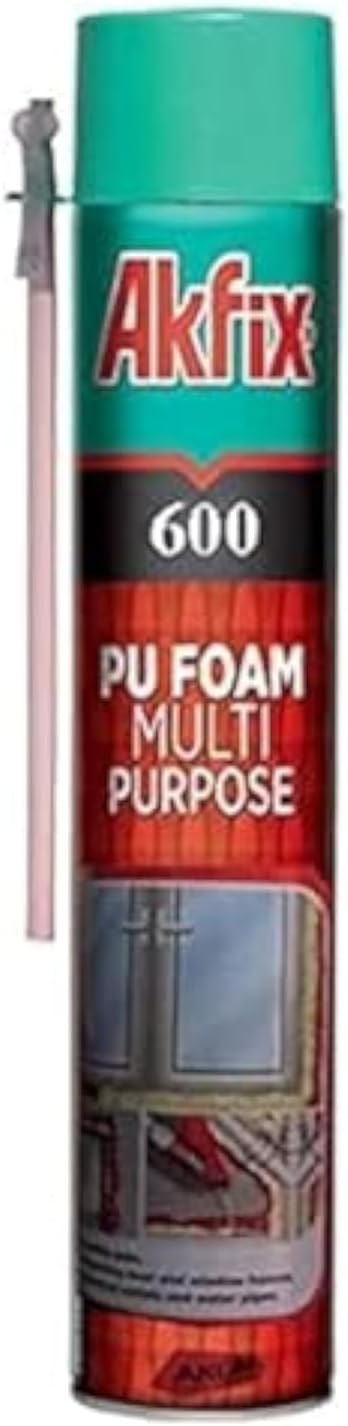 AKFIX 600 MULTI PURPOSE PU CONSTRUCTION FOAM 750ML – Badshah Tools