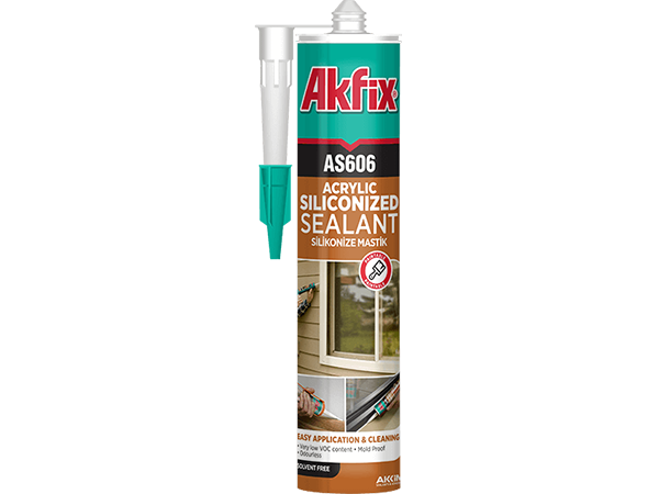 AKFIX AC605 ACRYLIC SEALANT 310ML WHITE – Badshah Tools